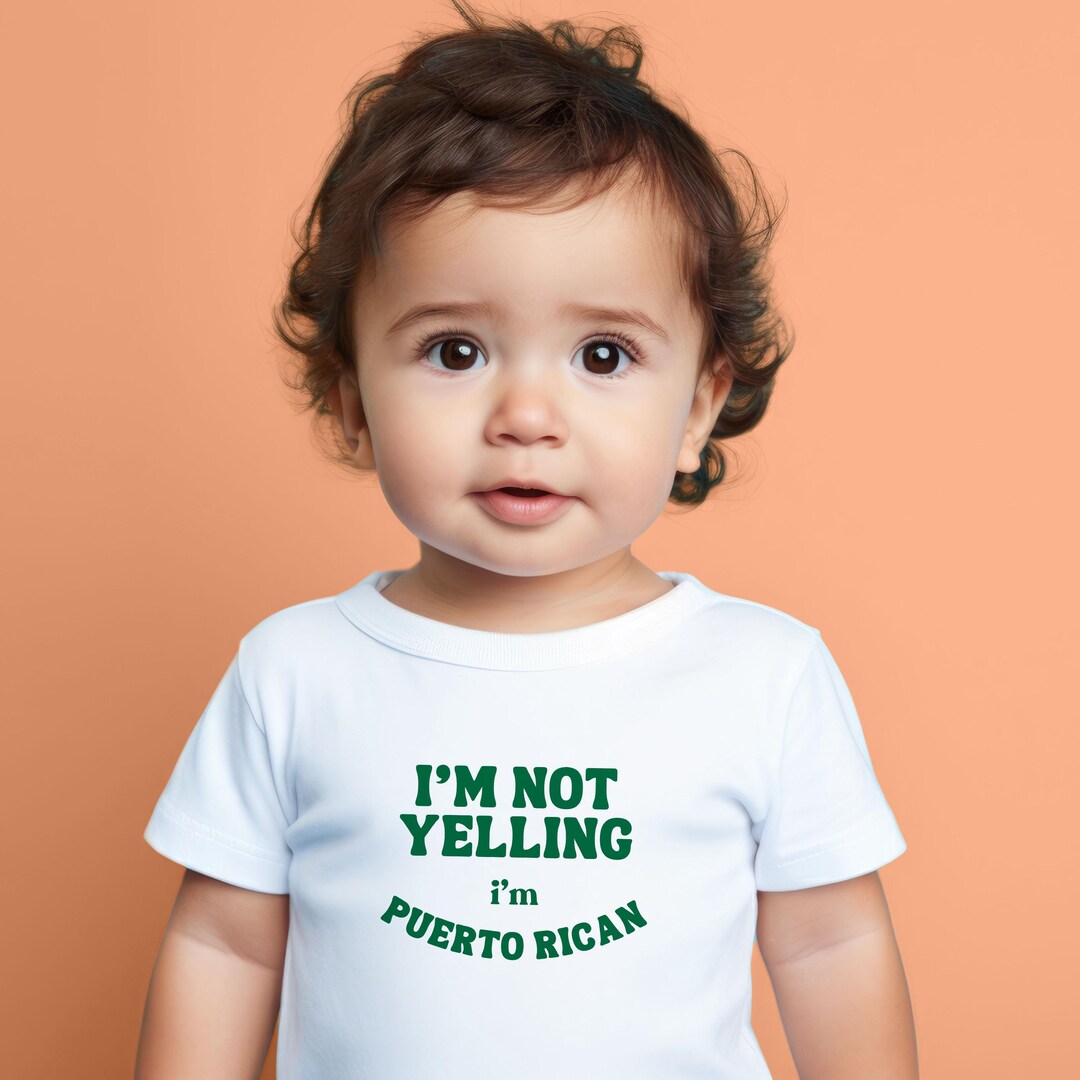 Funny Puerto Rican Baby Onesie® Puerto Rican Baby Shower Gift Puerto ...