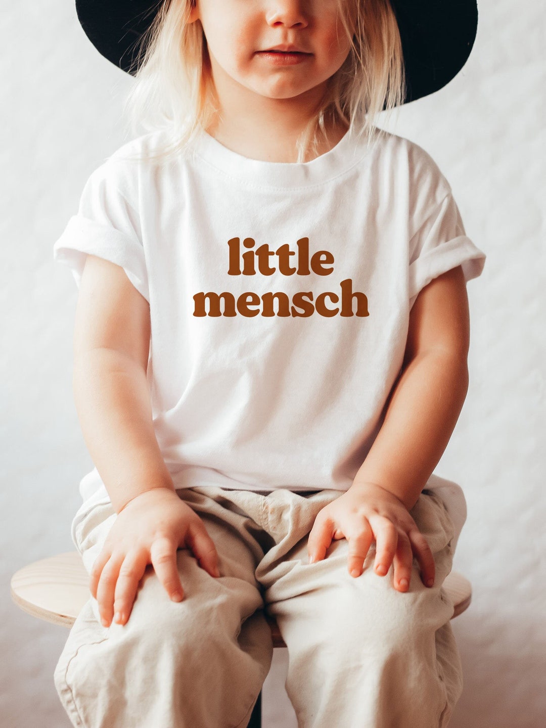 Little Mensch Onesie®, Jewish Kids Shirt Jewish Baby Shower Gift ...