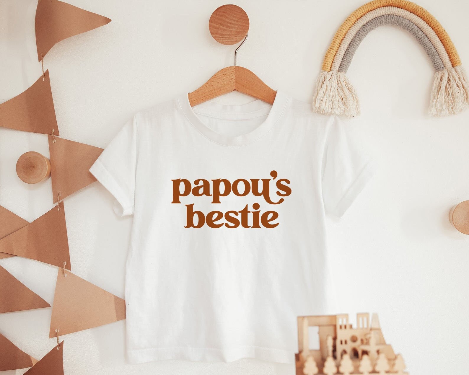 Papou's Bestie Onesie® Greek Grandpa Father's Day Gift for Papou ...