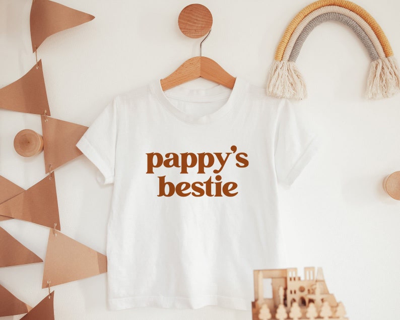Pappy's Bestie Onesie® Pappy Father's Day Gift for - Etsy