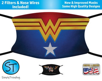 Mask Super Hero | Etsy