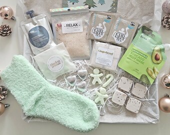 Christmas Hamper for Her Christmas Eve Box Secret Santa Gift - Etsy