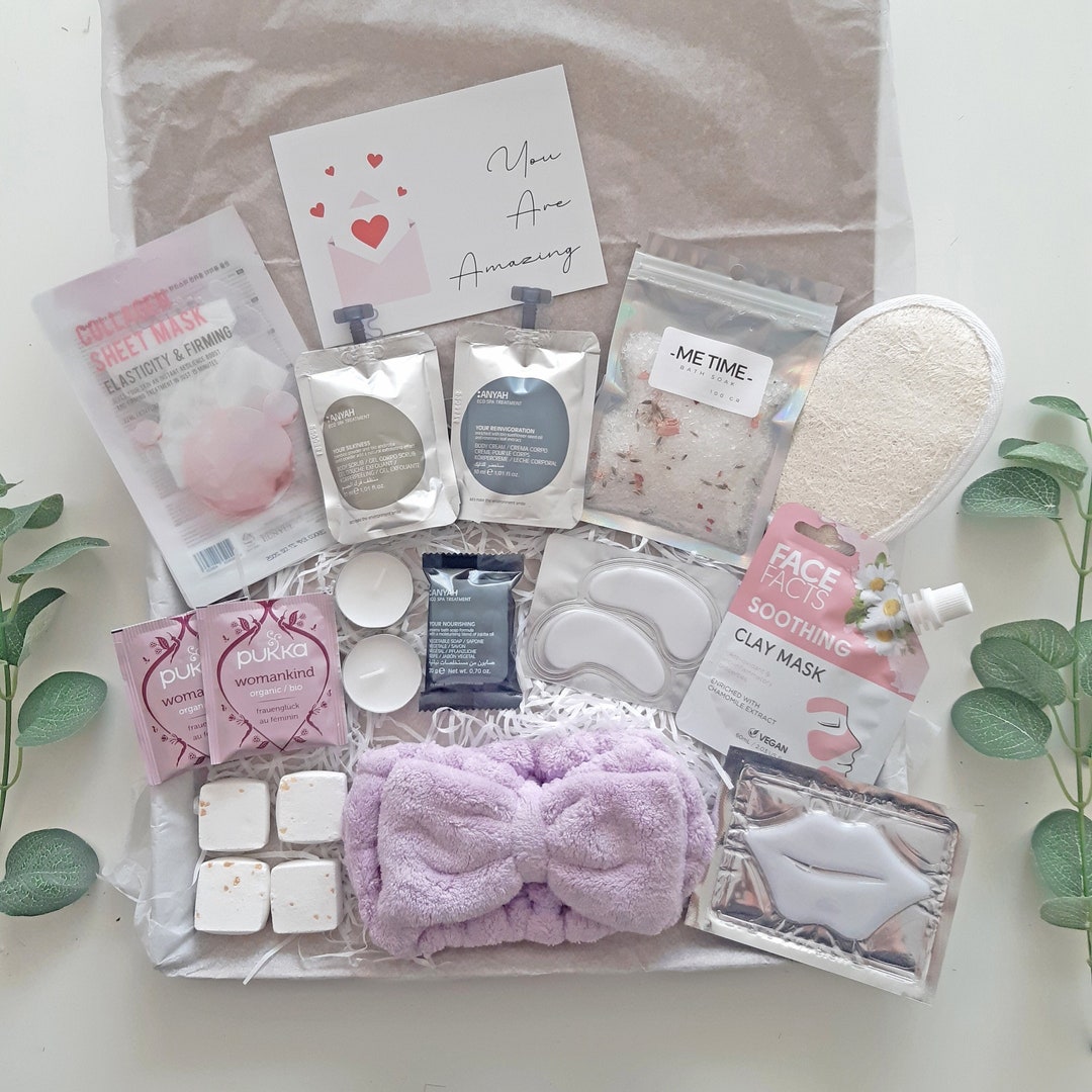 SPA DAY Spa Gift Box, Pamper Gift Box for Her, Self Care Box for Women ...