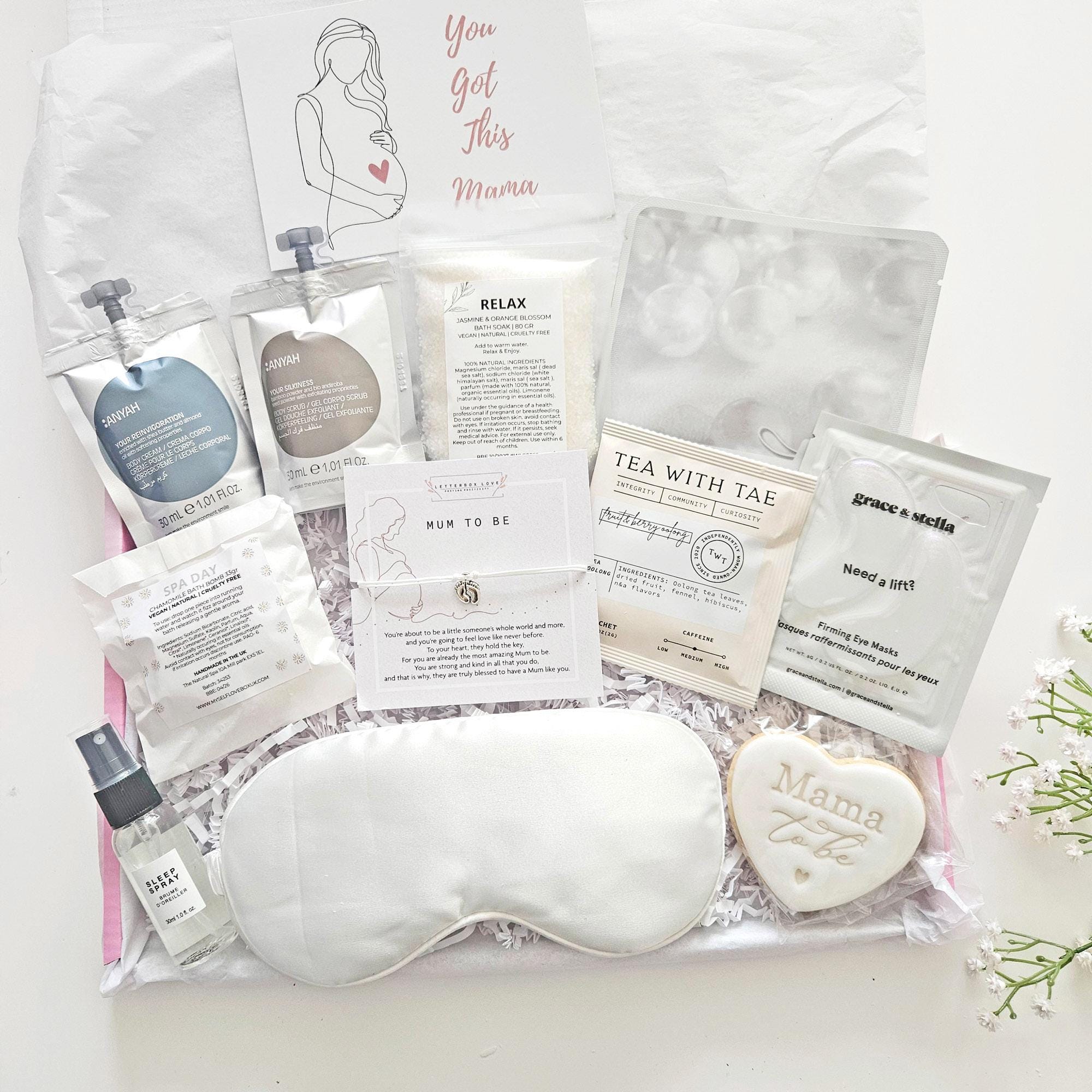 MUM TO BE Pregnancy Announcement Spa Gift Box, New Baby Announcement ...