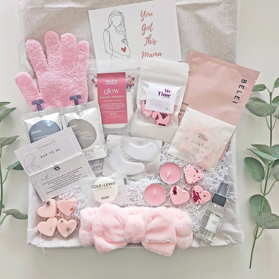 ULTIMATE MUM to BE Pregnancy Spa Gift Box, Baby Mama Pamper Hamper, New ...