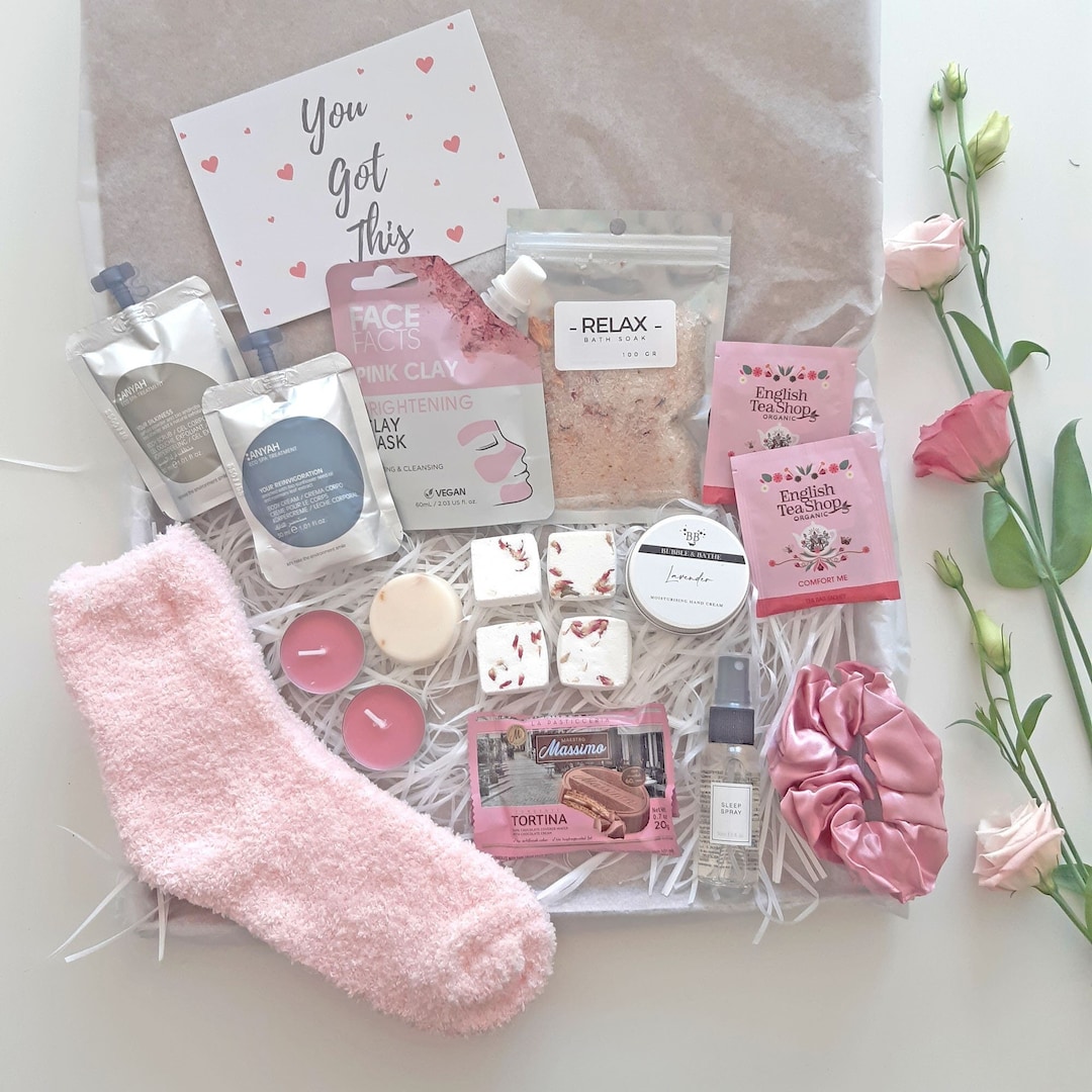 SELF LOVE Pamper Gift Box for Her, Self Care Box for Women, Birthday ...