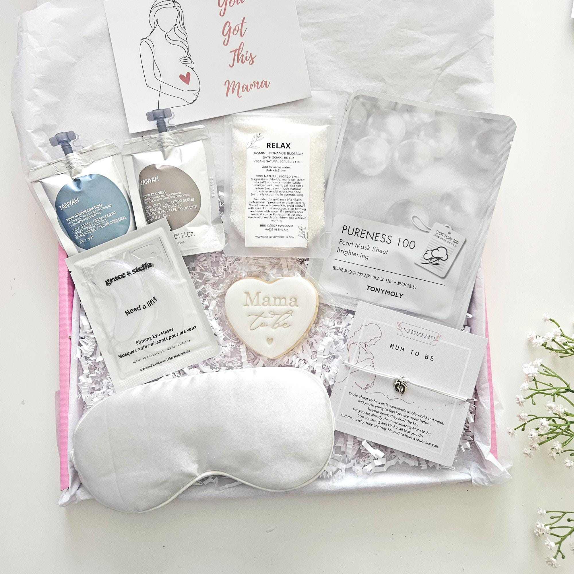 MUM TO BE Pregnancy Announcement Spa Gift Box, New Baby Announcement ...