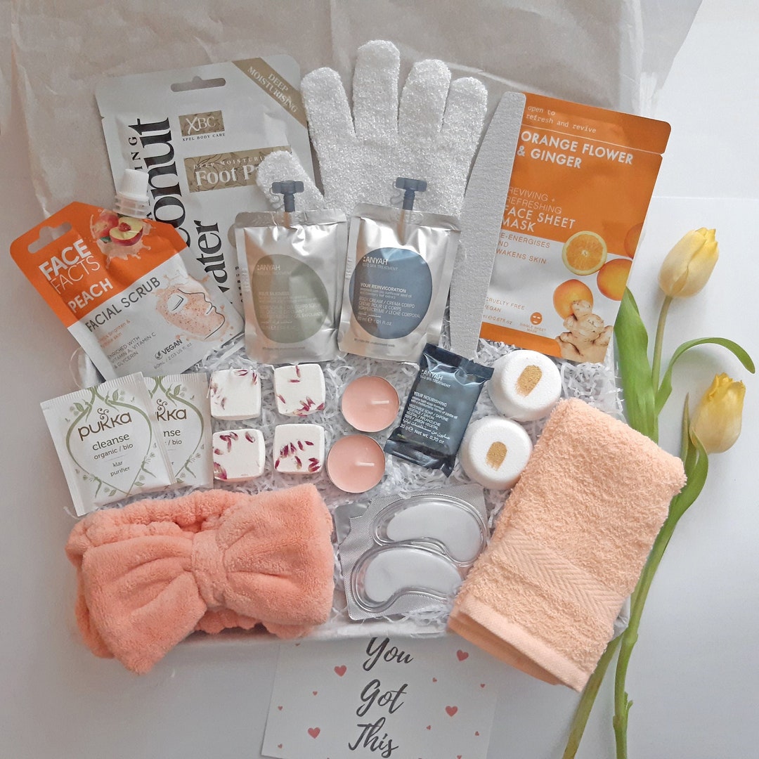 GET WELL SOON Pamper Hamper for Her, Recovery Spa Gift Box, Post Op ...