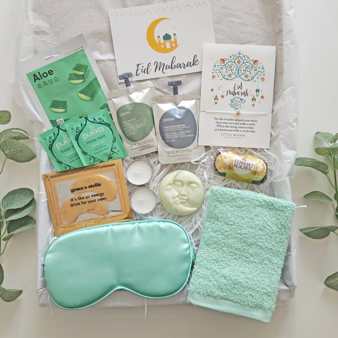 EID MUBARAK Gift Box, Islamic Spa Gift Box for Women, Muslim Birthday ...