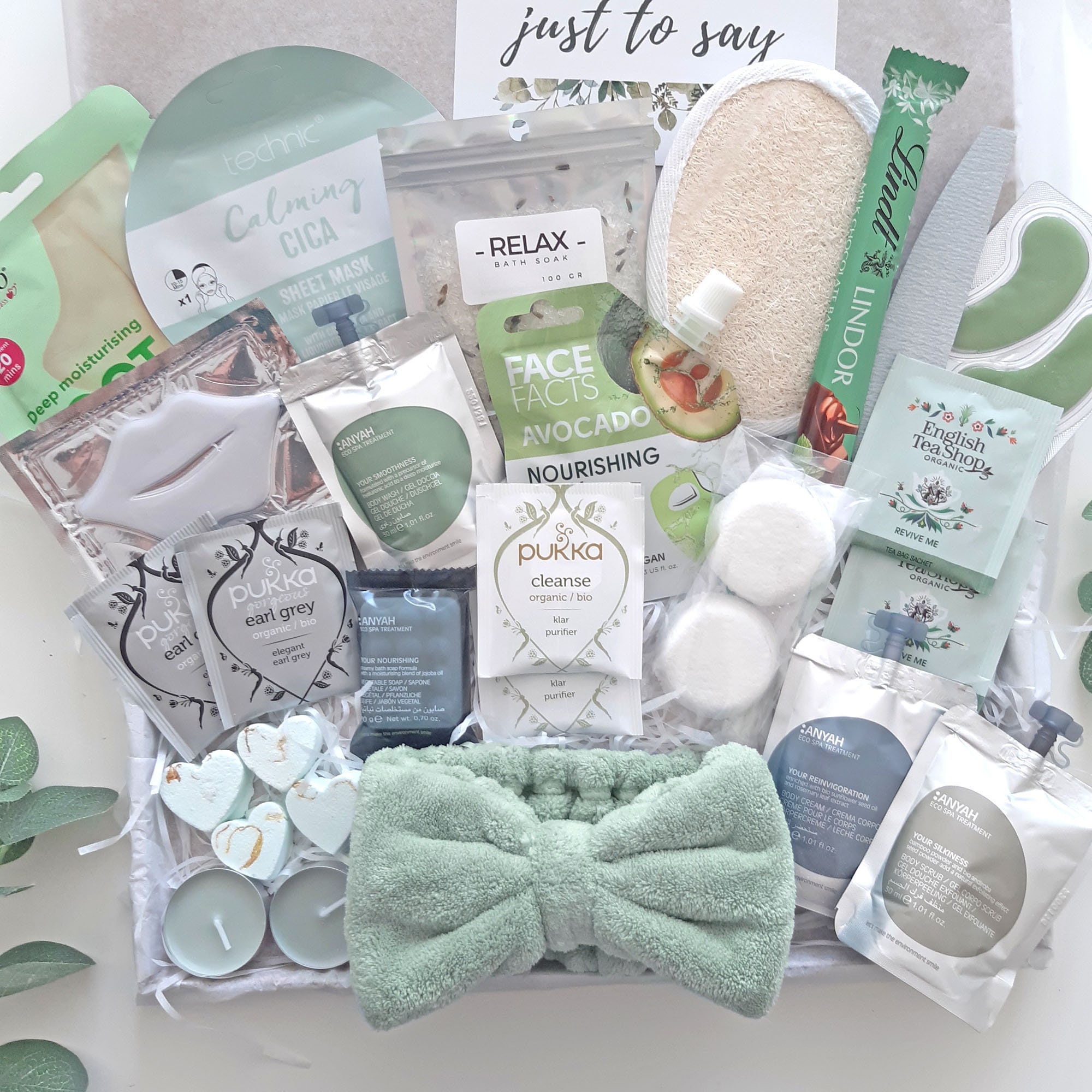 SPA IN A BOX Pamper Hamper Gift Box for Her Self Care Gift - Etsy UK