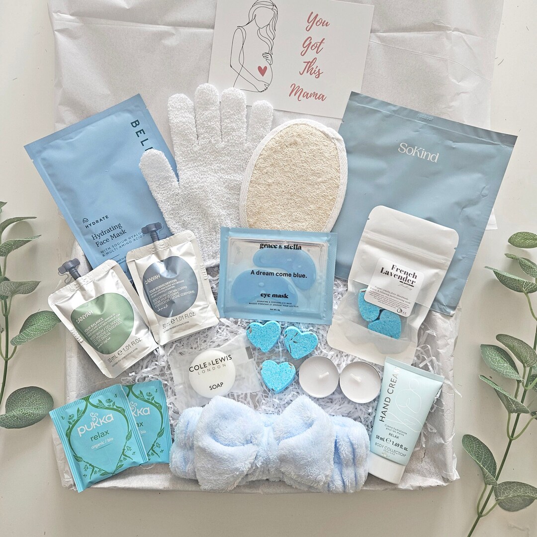 BUMP TO MUMMY Pregnancy Spa Gift Box, Mum to Be Pamper Hamper, Mat ...