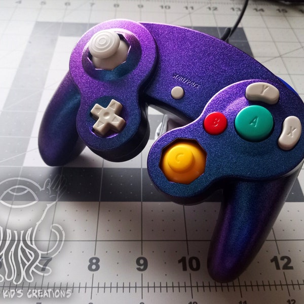 Purple Custom Gamecube Controller - Etsy