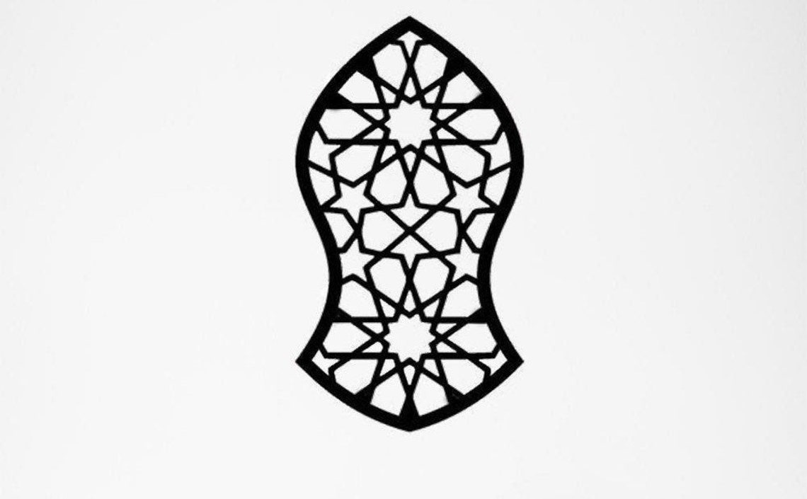 Islamic Wall Art Vinyl Nalayn/Nalain Wall Sticker Custom | Etsy