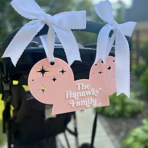 Disney Inspired Stroller Tag | Magical Stroller Family Tag | Vacation ...