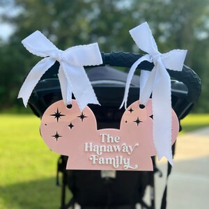 Disney Inspired Stroller Tag | Magical Stroller Family Tag | Vacation ...