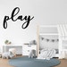 Play Cutout Laser Cut Play Playroom Decor Playroom Wall - Etsy