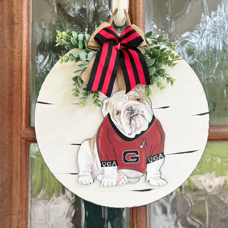 Uga Wreath - Etsy