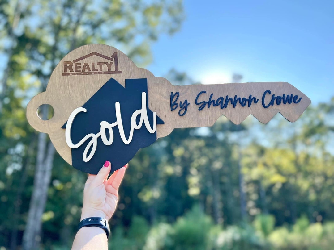 Realtor Closing Sign - Closing Sign for Home Buying - Personalized Sign ...