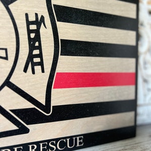 Firefighter, Fireman Keepsake Sign | Fire Rescue, Department | Fireman ...