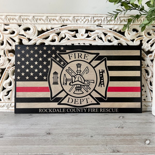 Fire Department Office Decor - Etsy