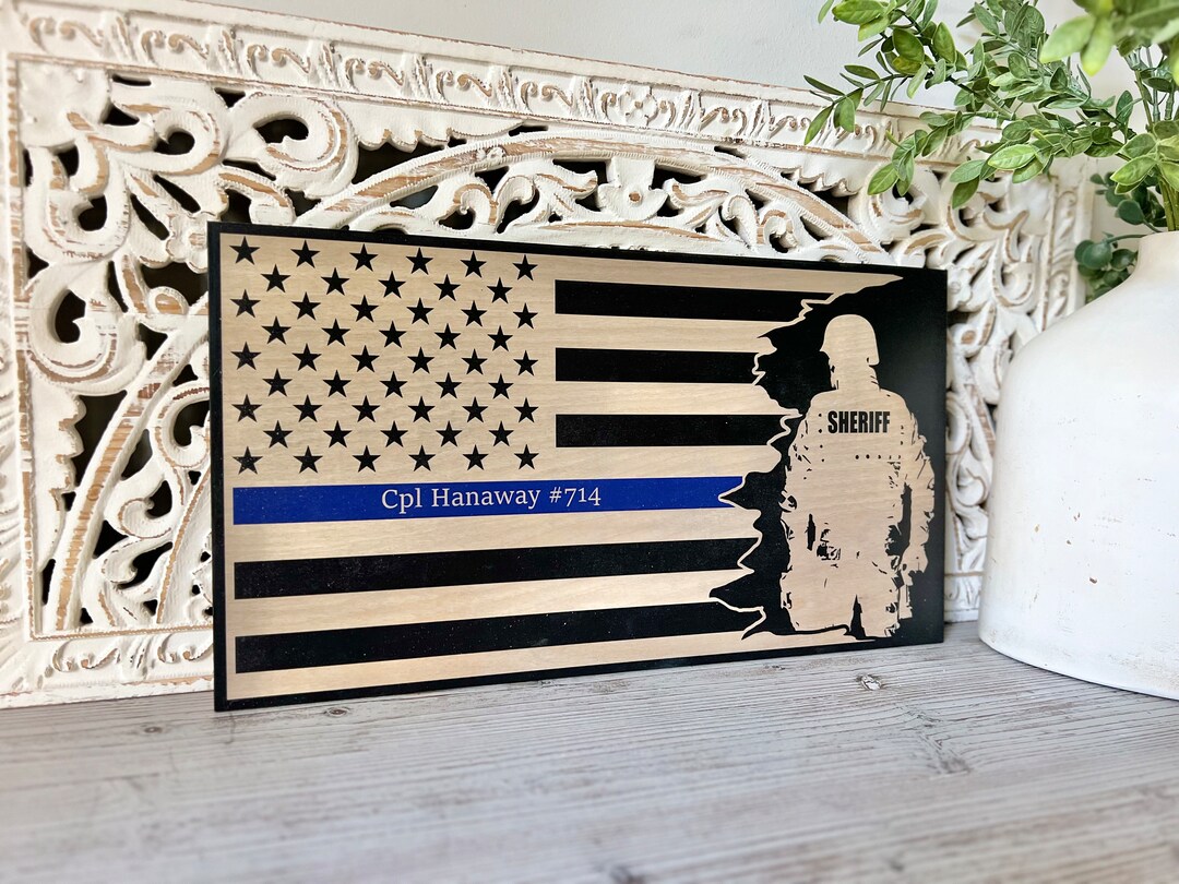 Law Enforcement Officer Keepsake Sign | Sheriffs Deputy, Department ...