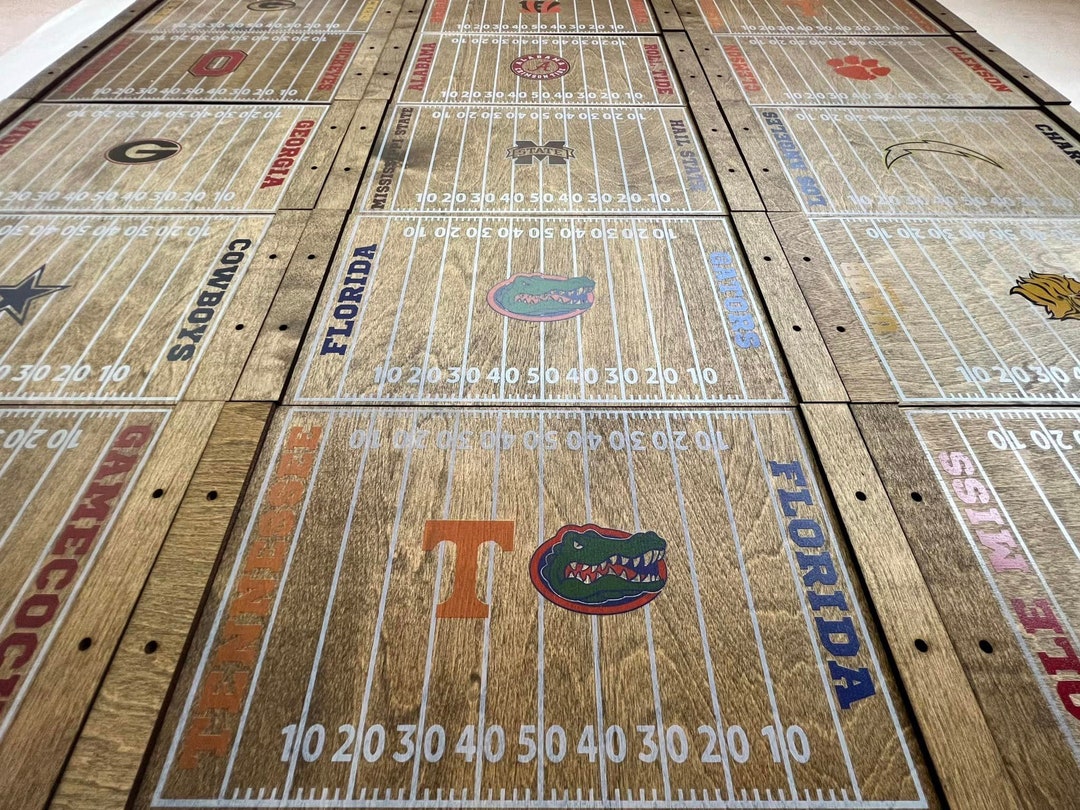 Football Serving Tray | Game Day Appetizer Tray | Football Field Design ...