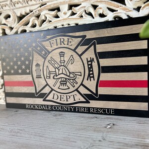 Firefighter, Fireman Keepsake Sign | Fire Rescue, Department | Fireman ...