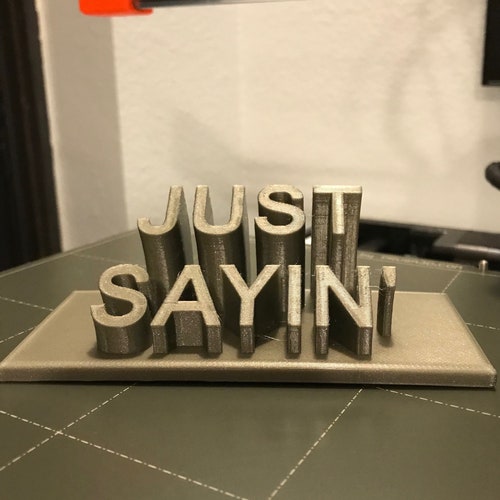 3D Printed Customizable Name Plate - Etsy
