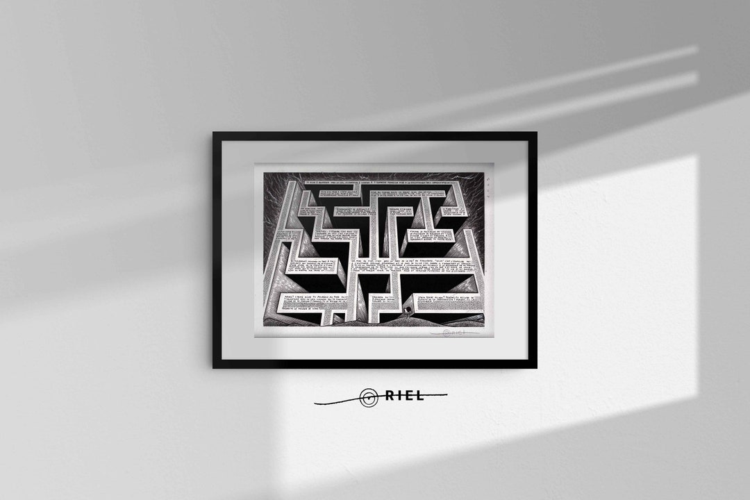 Original A4 Faced With Lbarynihte 3 Oriel Soun 2023 Collaboration With ...