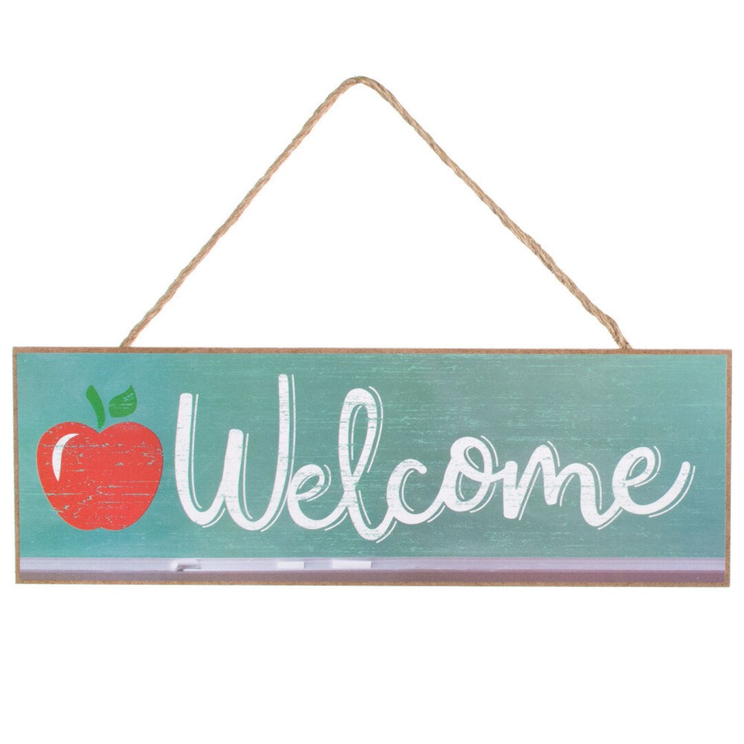 Teacher Welcome Sign 15, Teacher Sign, Wreath Sign, Teacher Welcome ...