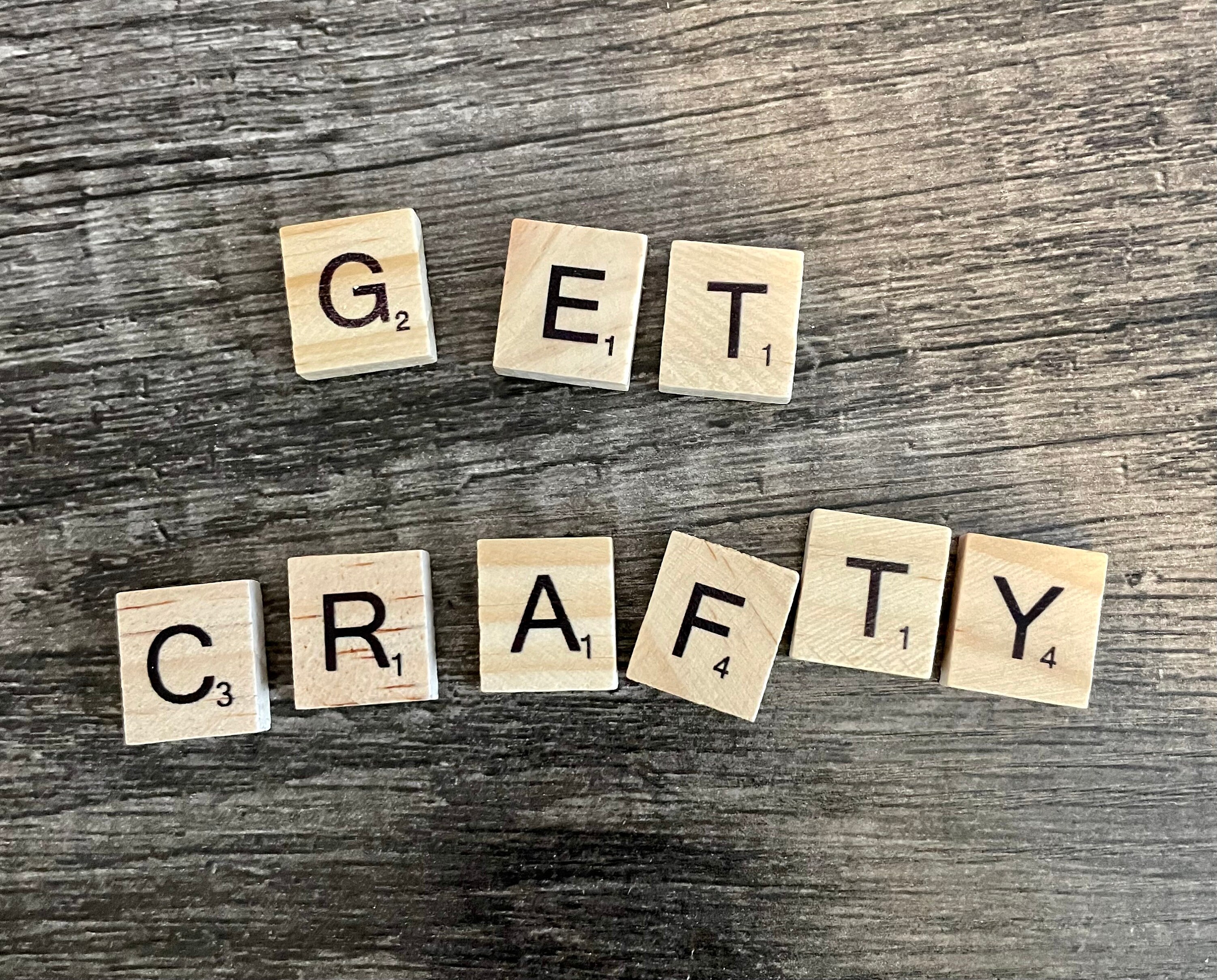 Wooden Scrabble Letters / Scrabble Tiles / Craft Tile Letters - Etsy