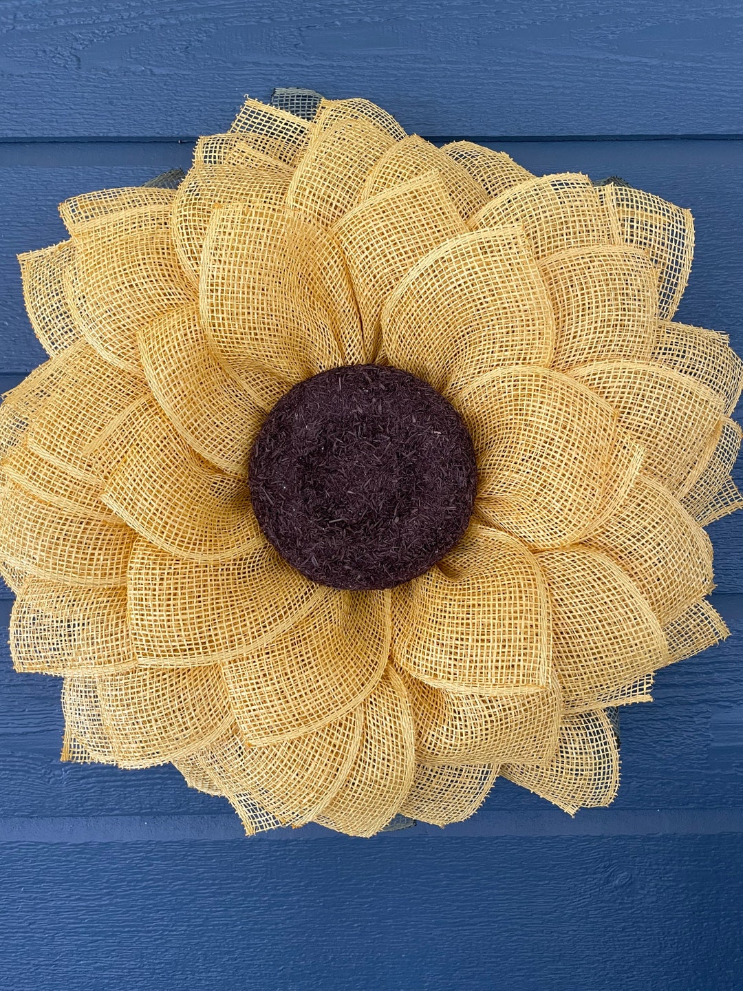 You Are My Sunshine- Sunflower Wreath, Flower Wreath, House Warming ...