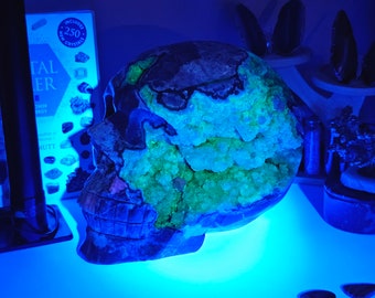 Volcano Agate Skull - Etsy