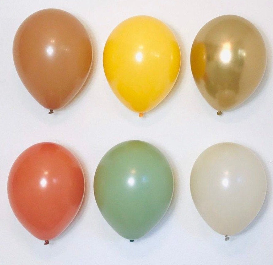 Boho MATTE Balloons, Quality Matte Birthday Party Balloons, Bridal ...