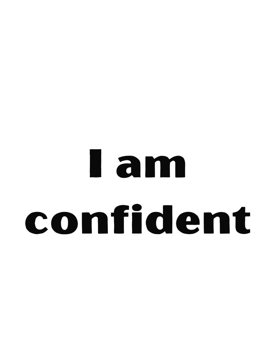 I Am Confident Coloring Book for Kids | Confidence & Self-esteem ...