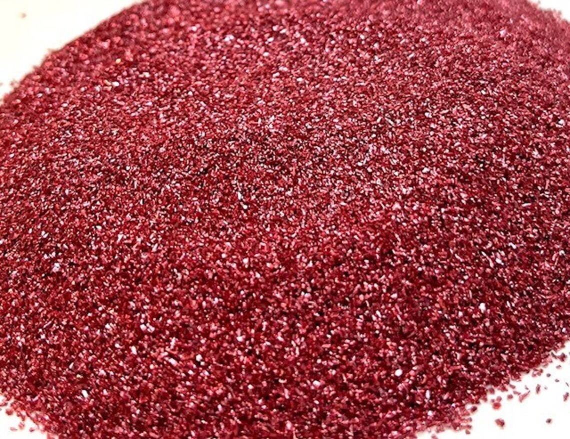 German Glass Glitter 1.5 Oz Ruby Slippers - Etsy UK