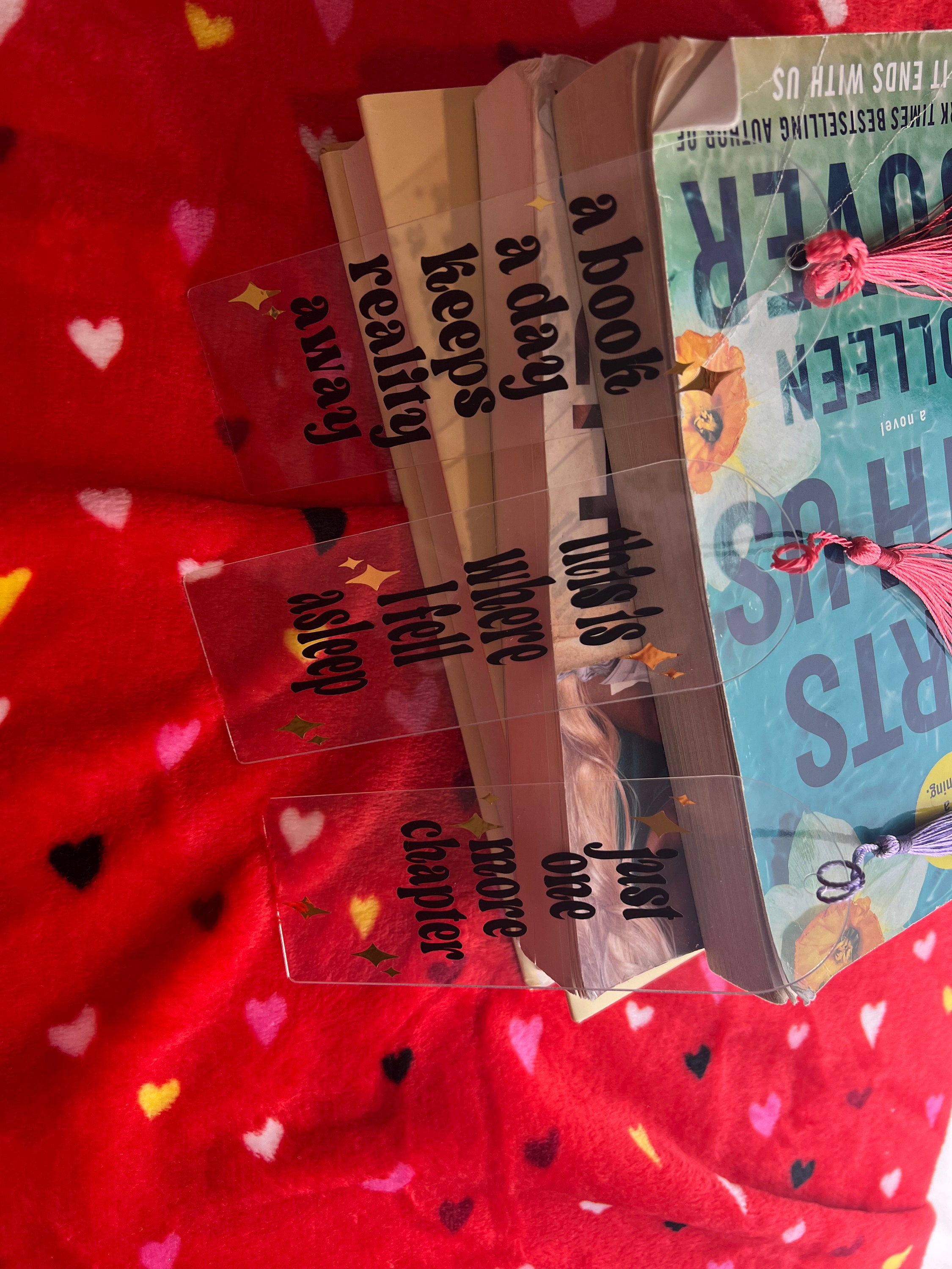 Custom Acrylic Bookmark Readers Bookmark - Etsy