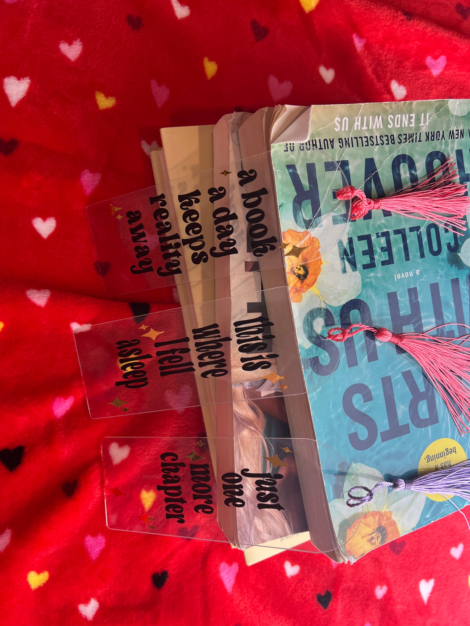 Custom Acrylic Bookmark Readers Bookmark - Etsy