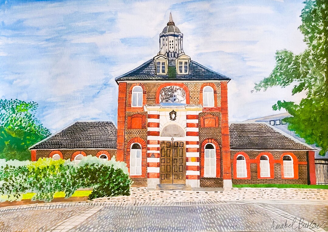 Signed Print. A4 Border Frame. Royal Brass Foundry. Royal Arsenal ...