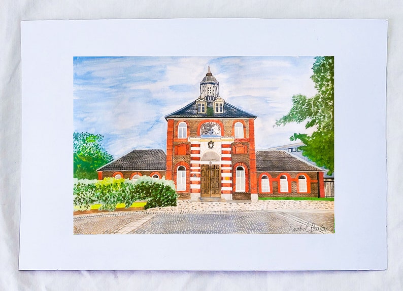 Signed Print. A4 Border Frame. Royal Brass Foundry. Royal Arsenal ...