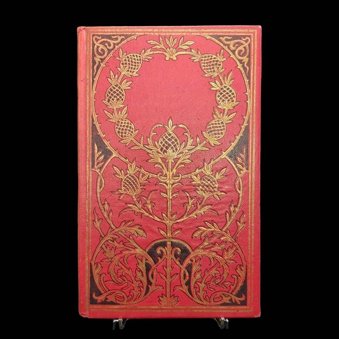 Antique French Hardback Book - 'vertu Et Travail' by A.E. De Saintes ...