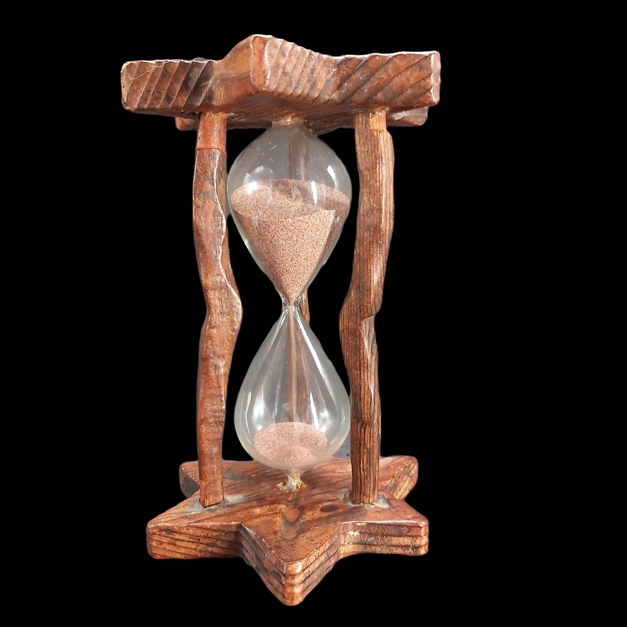 Large Vintage French Carved Wood Egg Timer Normandy Carved - Etsy