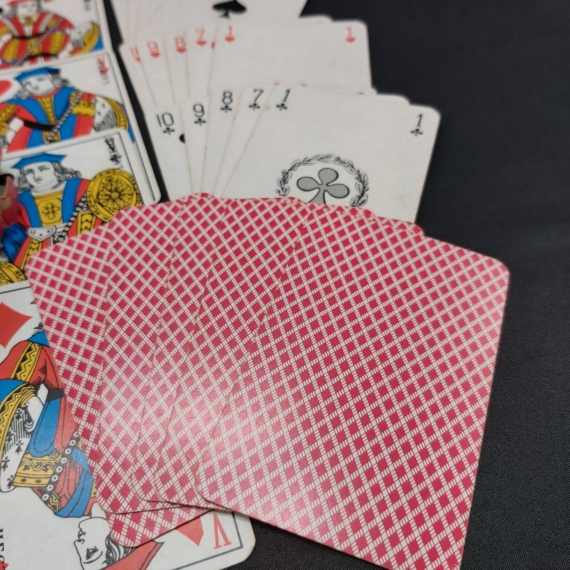 Vintage French Complete Piquet Card Deck Playing Cards | Etsy
