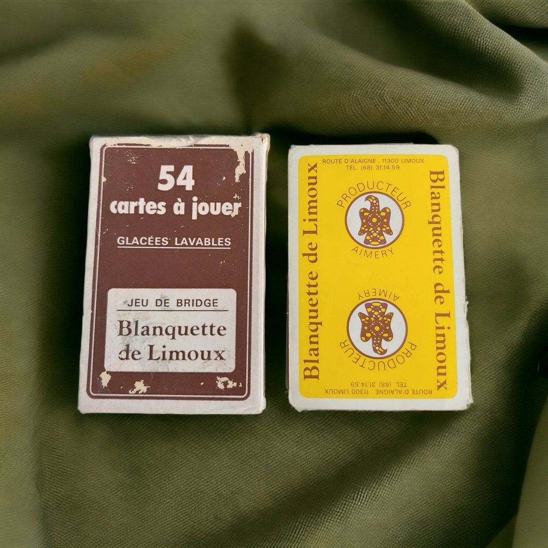 Lovely Vintage Complete 54 Card Deck, Promotional Deck, Jue De 54 ...