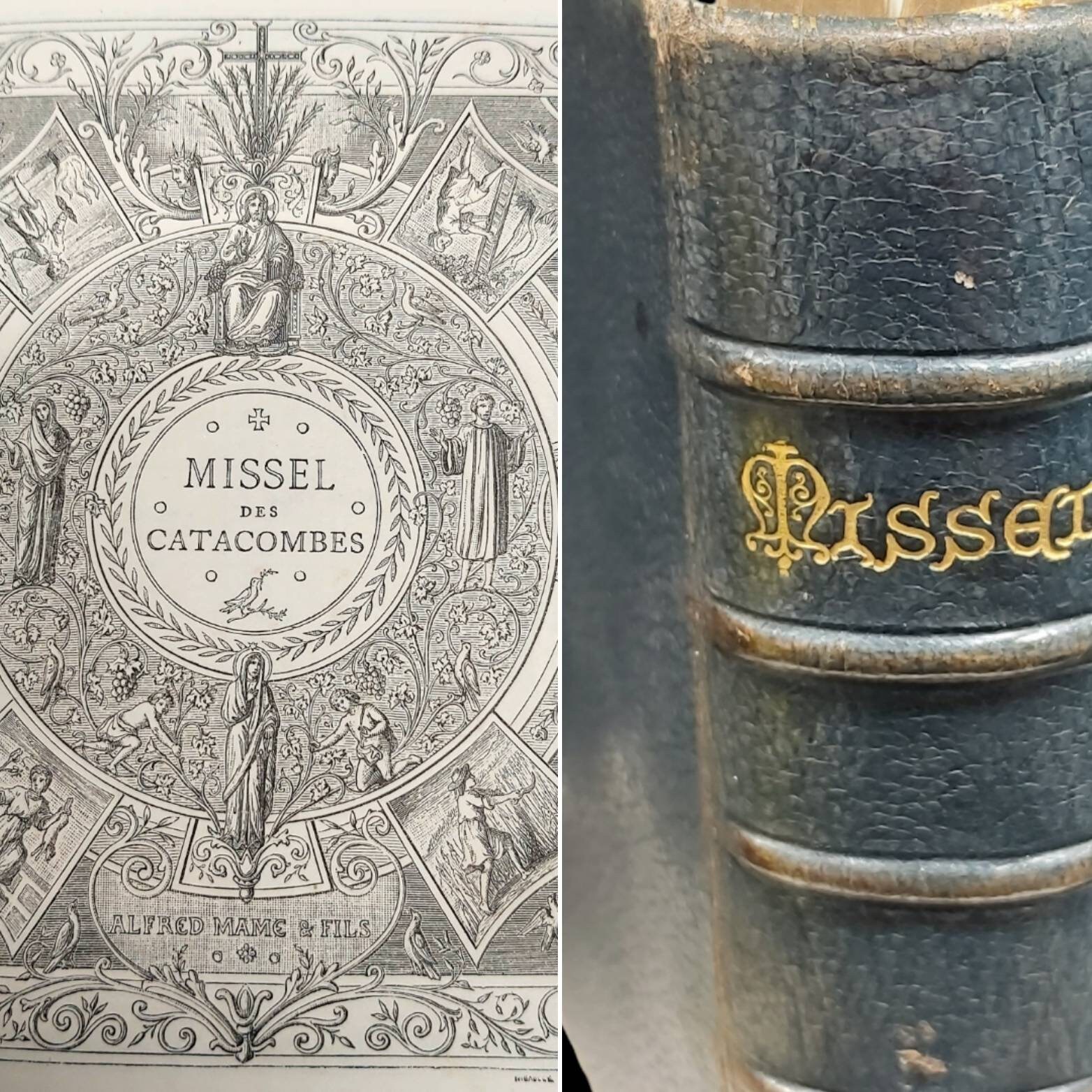 Antique Missel Des Catacombes French Monogrammed Missal Y L - Etsy