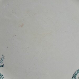 Antique French Imperiale & Royale Nimy Ironstone Flat Plate Multiflore ...