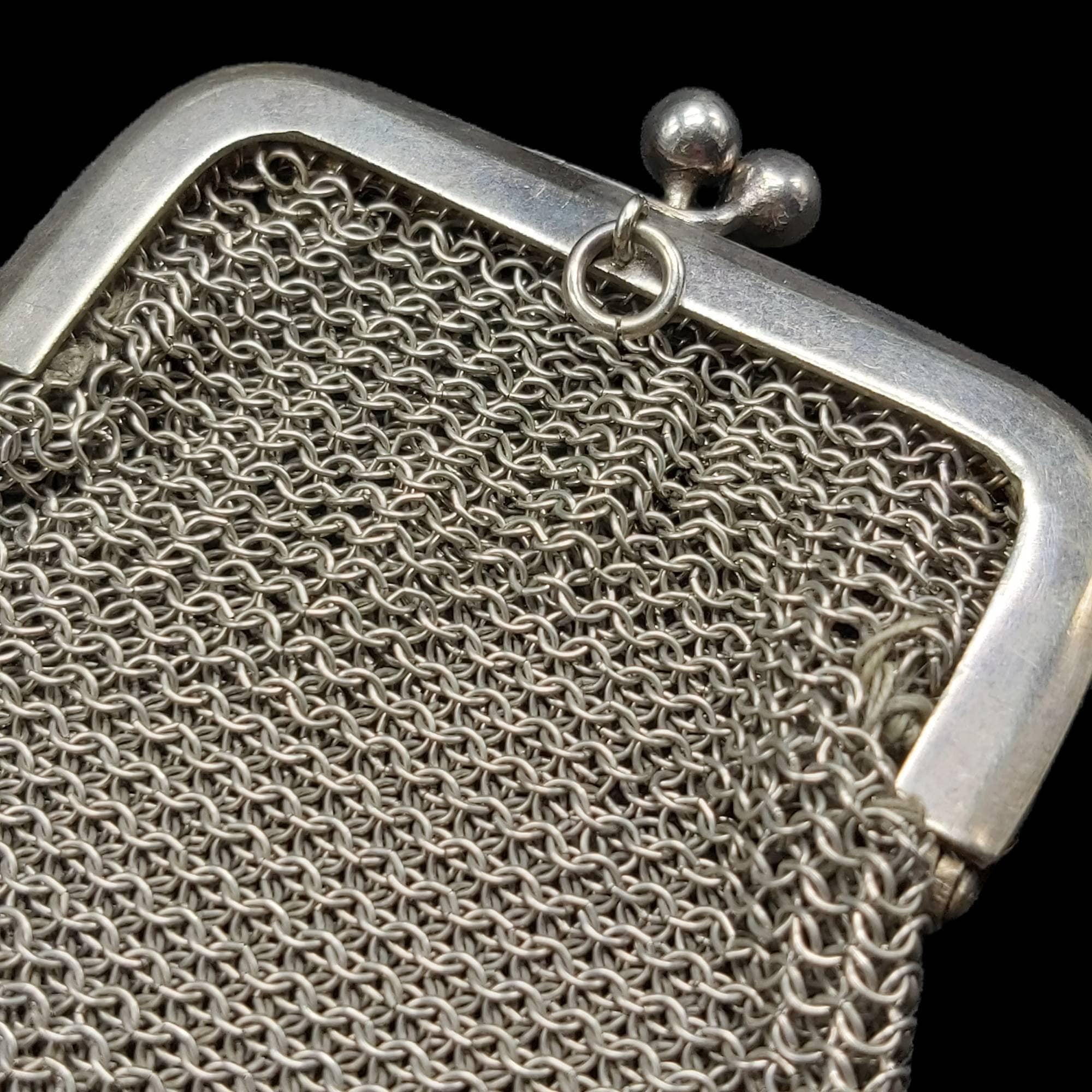 Antique Chain Mail Original Coin Purse Antique Wallet - Etsy