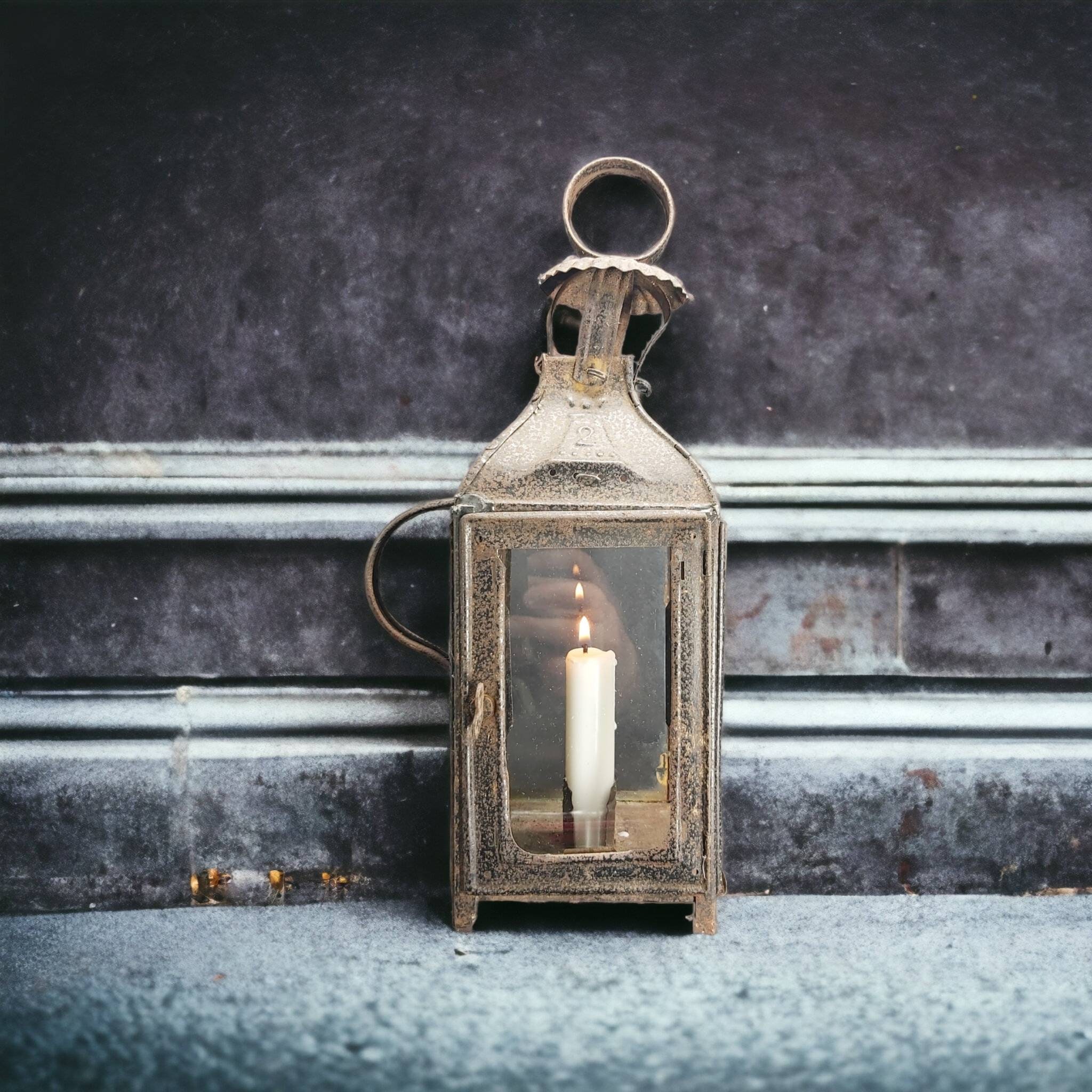 Antique Candle Lantern