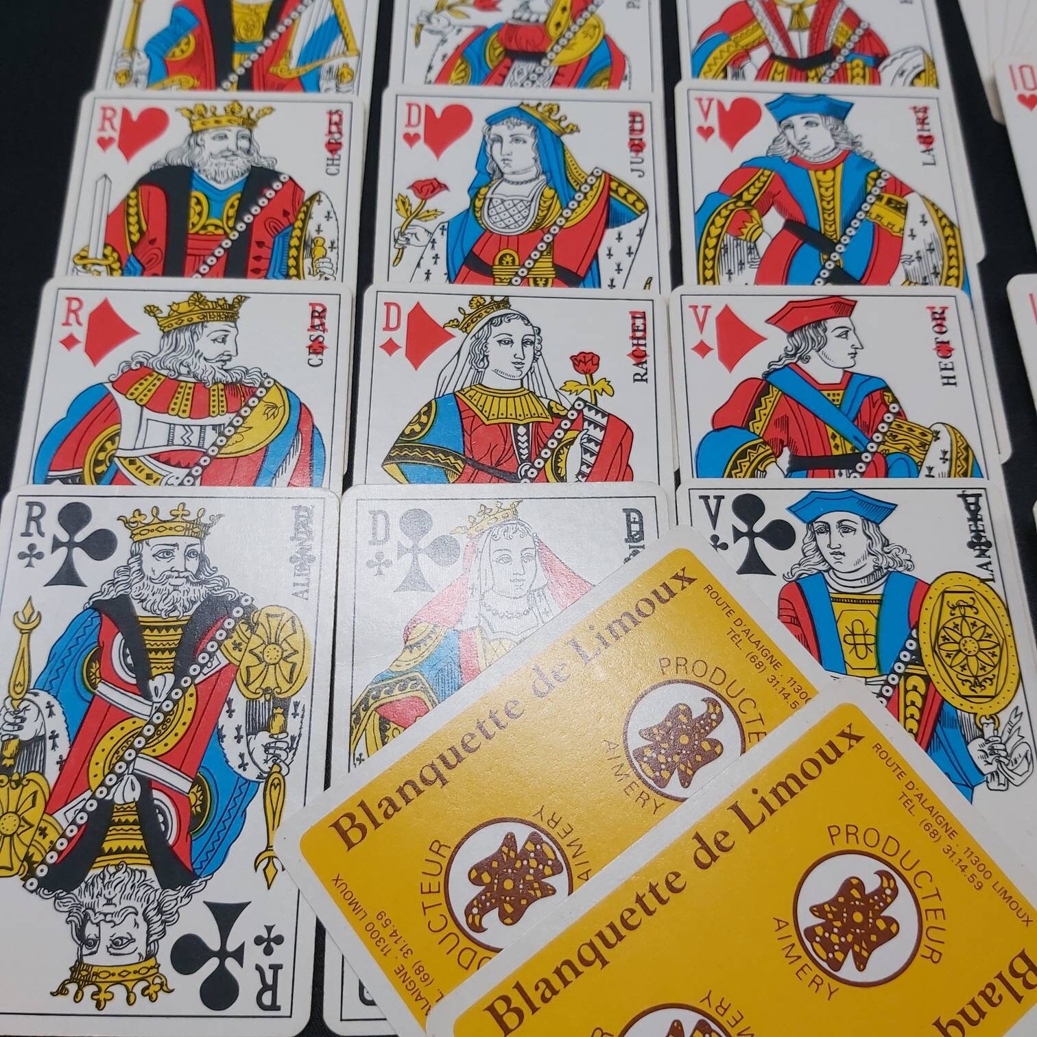 Lovely Vintage Complete 54 Card Deck Promotional Deck Jue De - Etsy