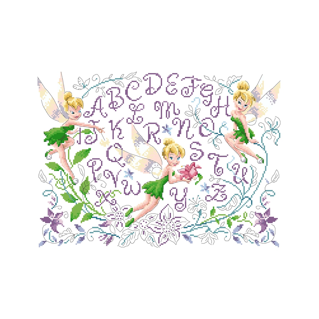 Alphabet Fairy Tinkerbell - Etsy